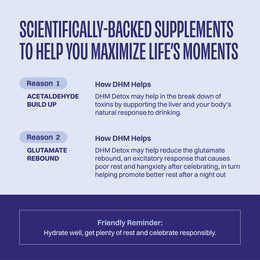 DHM Detox Recovery Blend | No Days Wasted®
